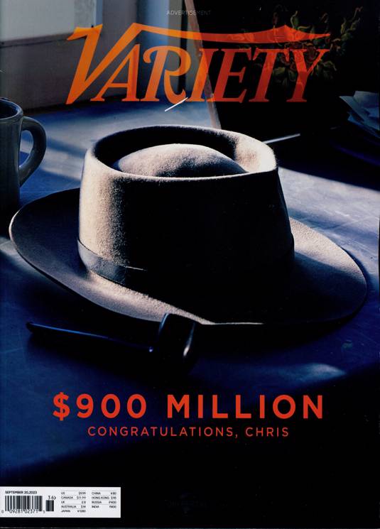 Variety Magazine Subscription | Buy at Newsstand.co.uk | Media