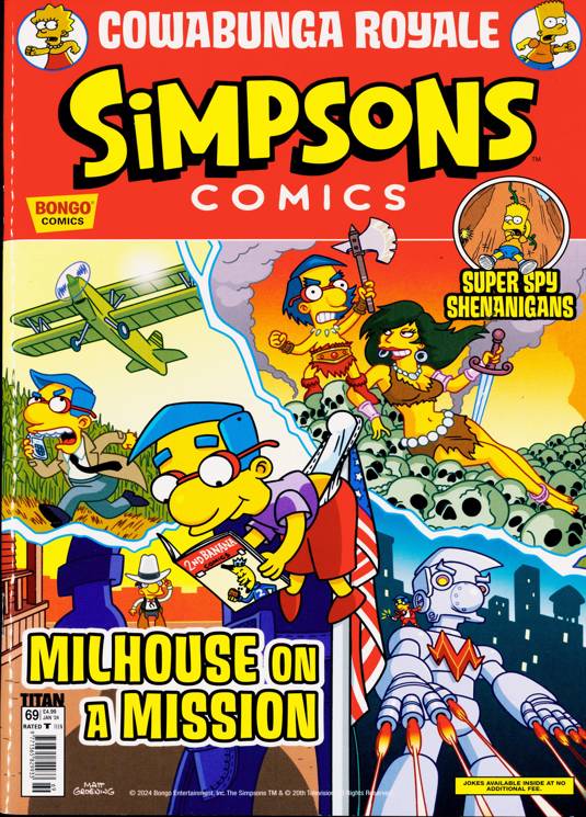 Simpsons The Comic Magazine Subscription | Buy at Newsstand.co.uk | Comics