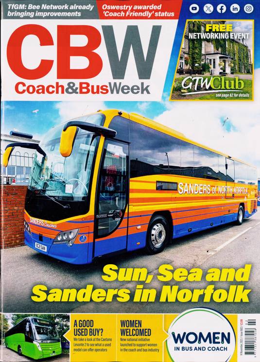 Coach And Bus Week Magazine Subscription | Buy at Newsstand.co.uk ...