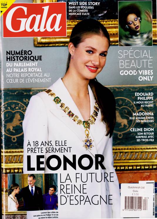 Gala French Magazine Subscription | Buy at Newsstand.co.uk | French