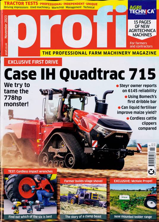 Profi Tractors Magazine Subscription | Buy at Newsstand.co.uk | Agriculture