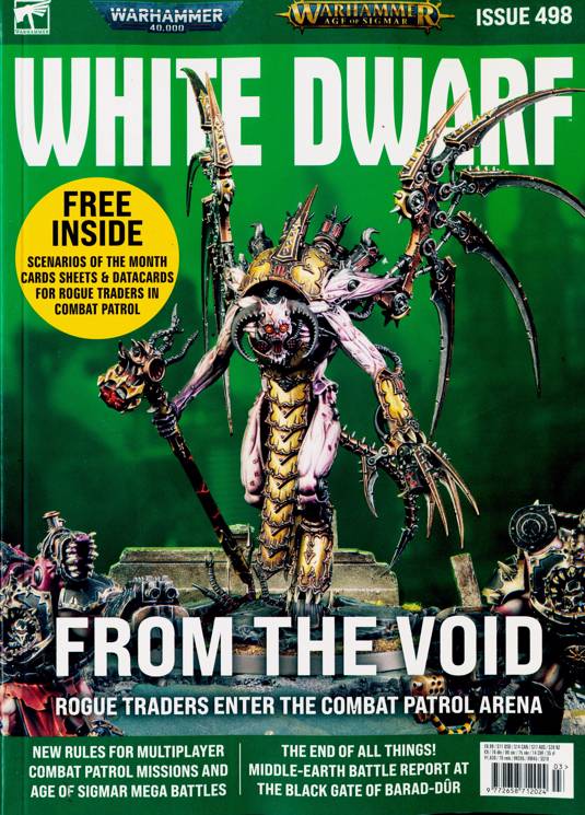 White Dwarf Magazine Subscription | Buy at Newsstand.co.uk | Indoor Games