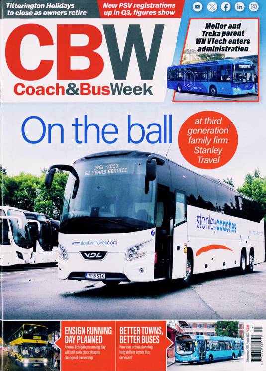 Coach And Bus Week Magazine Subscription | Buy at Newsstand.co.uk ...