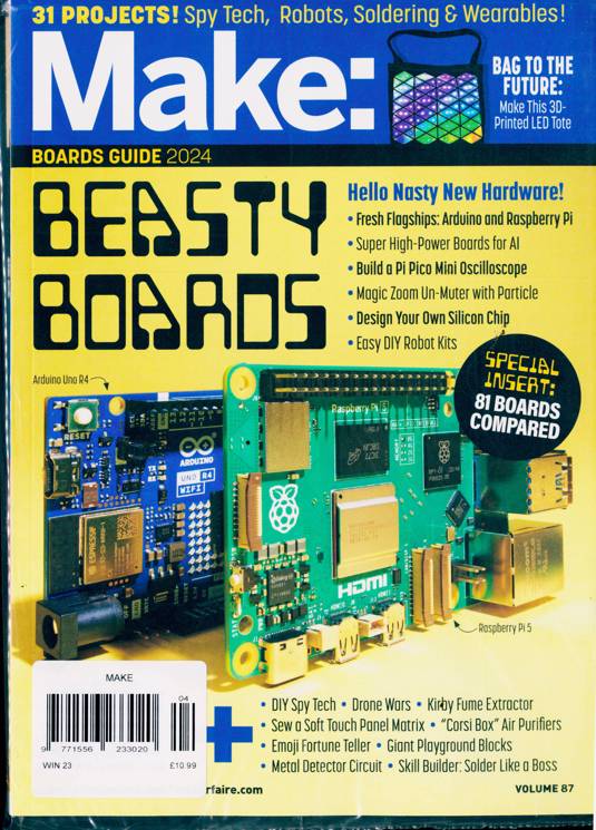 Make Magazine Subscription | Buy at Newsstand.co.uk | DIY