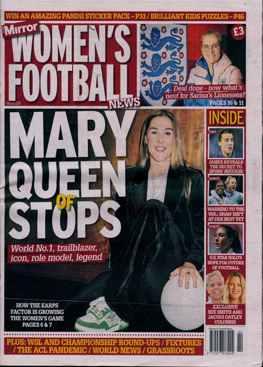 Womens Football News Magazine Subscription | Buy at Newsstand.co.uk ...