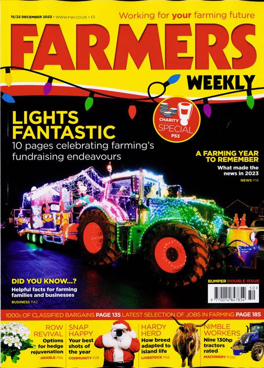 Farmers Weekly Magazine Subscription | Buy at Newsstand.co.uk | Agriculture