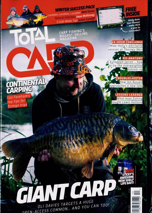 Total Carp Magazine Subscription | Buy at Newsstand.co.uk | Coarse Fishing