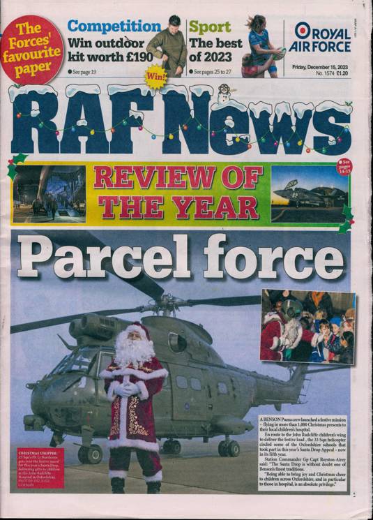 Raf News Magazine Subscription | Buy at Newsstand.co.uk | Military