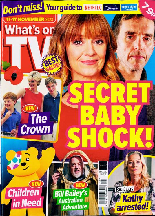 Whats On Tv England Magazine Subscription | Buy at Newsstand.co.uk ...