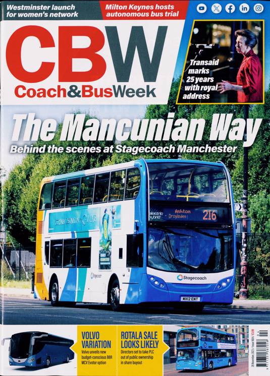 Coach And Bus Week Magazine Subscription | Buy at Newsstand.co.uk ...