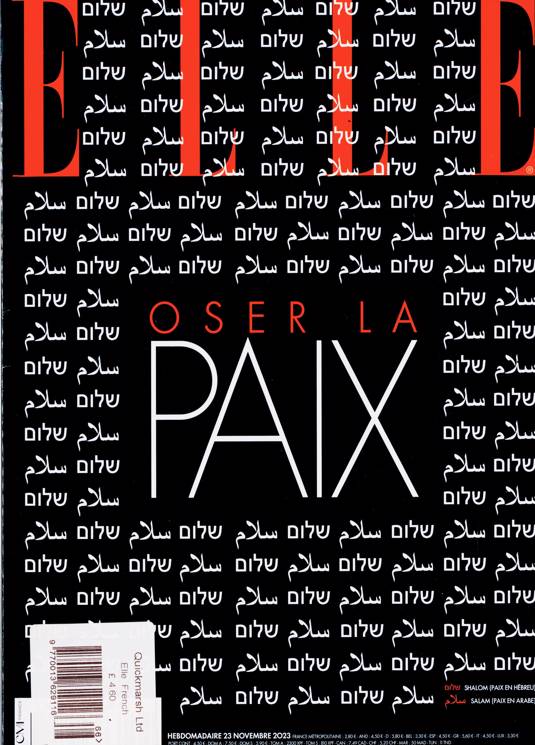 Elle French Weekly Magazine Subscription | Buy at Newsstand.co.uk | French