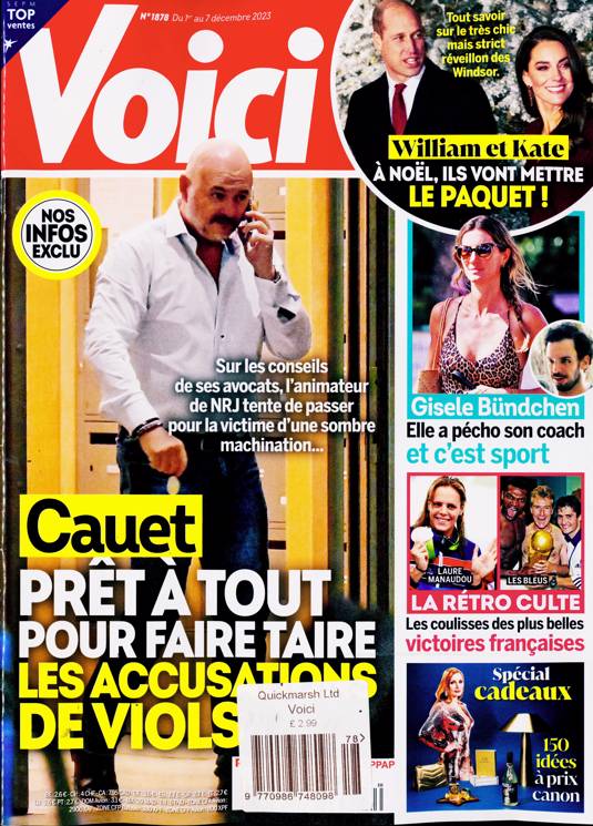 Voici French Magazine Subscription | Buy at Newsstand.co.uk | French