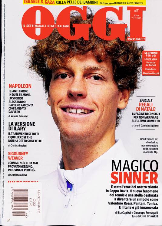 Oggi Magazine Subscription | Buy at Newsstand.co.uk | Italian