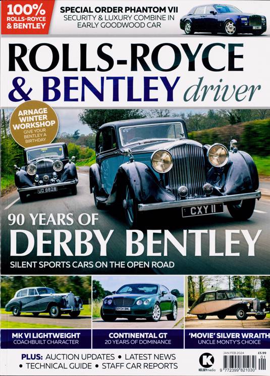 Rolls Royce Bentley Driver Magazine Subscription | Buy at Newsstand.co ...