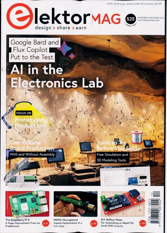 Elektor Magazine Subscription | Buy at Newsstand.co.uk | Radio & Electronics