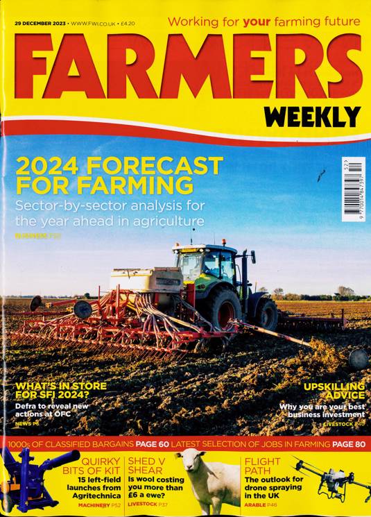 Farmers Weekly Magazine Subscription | Buy at Newsstand.co.uk | Agriculture