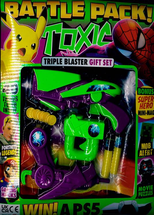 Toxic Magazine Subscription | Buy at Newsstand.co.uk | Primary Boys