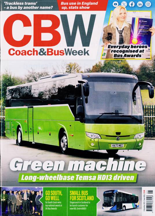 Coach And Bus Week Magazine Subscription | Buy at Newsstand.co.uk ...