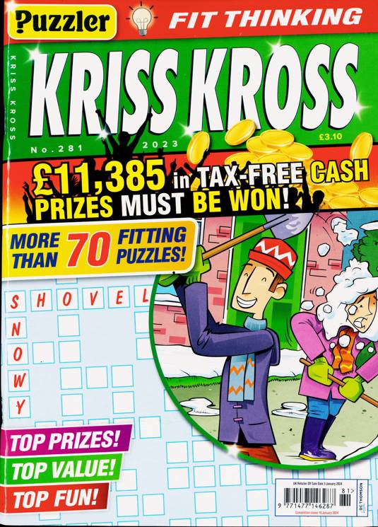 Puzzler Kriss Kross Magazine Subscription | Buy at Newsstand.co.uk ...