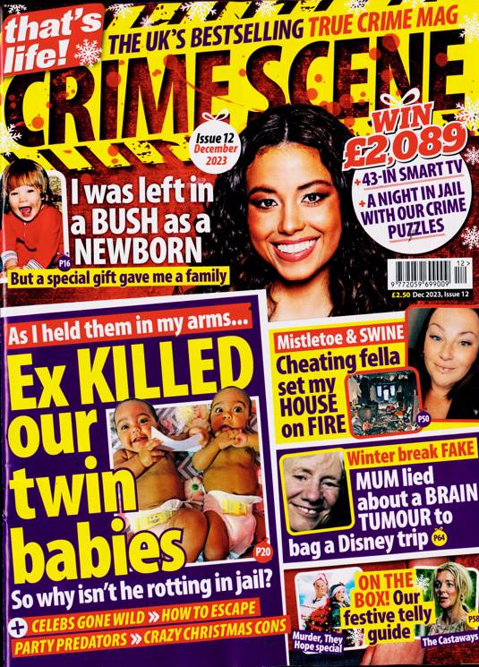 Thats Life Crime Scene Magazine Subscription | Buy at Newsstand.co.uk ...