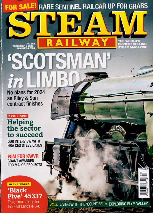 Steam Railway Magazine Subscription | Buy at Newsstand.co.uk | Railways