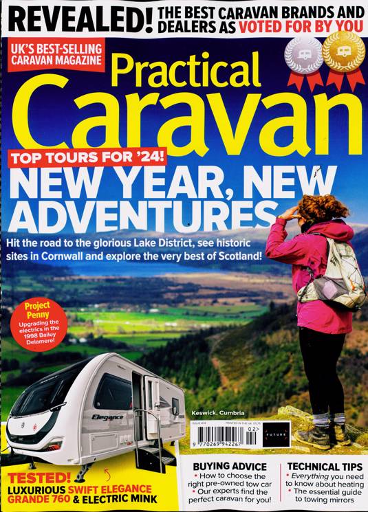 Practical Caravan Magazine Subscription | Buy at Newsstand.co.uk | Caravan