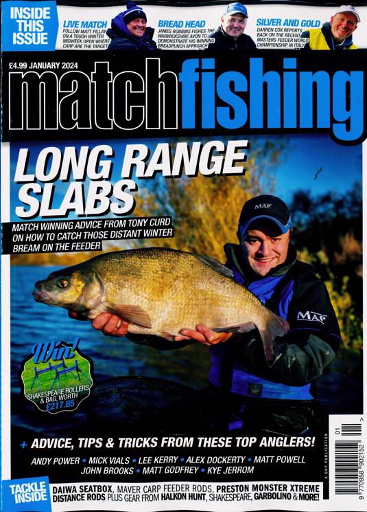 Match Fishing Magazine Subscription | Buy at Newsstand.co.uk | Coarse ...