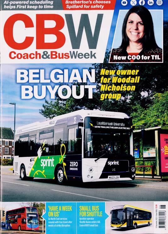 Coach And Bus Week Magazine Subscription | Buy at Newsstand.co.uk ...