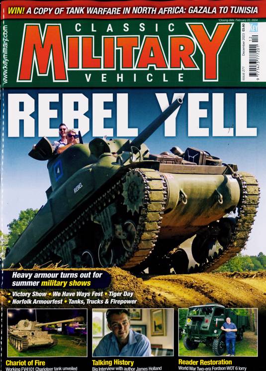 Classic Military Vehicle Magazine Subscription | Buy at Newsstand.co.uk | Classic Car/Bike