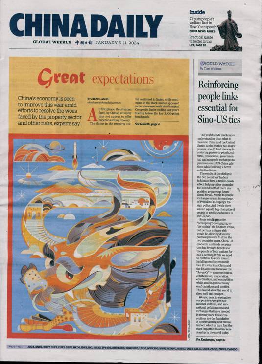 China Daily Europ Edit Magazine Subscription | Buy at Newsstand.co.uk ...