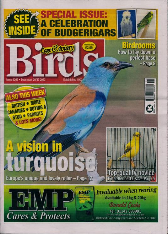 Cage And Aviary Birds Magazine Subscription | Buy at Newsstand.co.uk ...