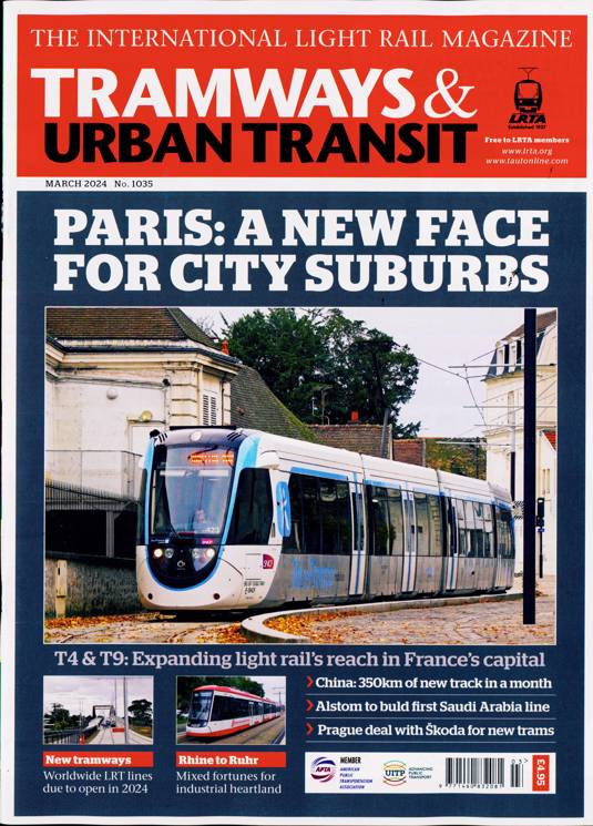 Tramways And Urban Transit Magazine Subscription | Buy at Newsstand.co ...