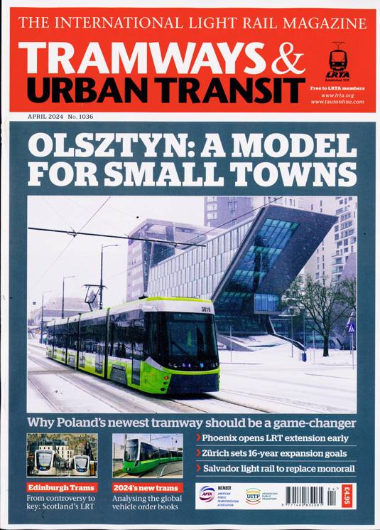 Tramways And Urban Transit Magazine Subscription | Buy at Newsstand.co ...