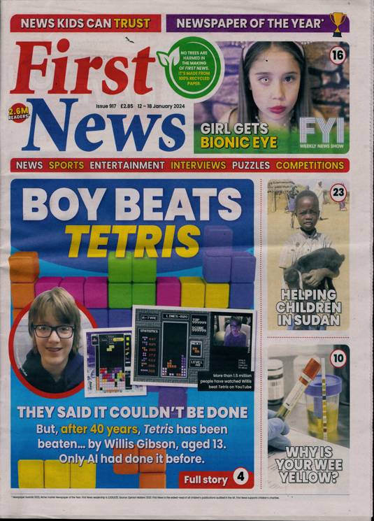 First News Magazine Subscription | Buy at Newsstand.co.uk | General