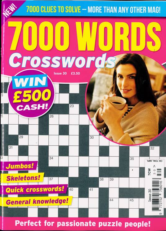 7000 Word Crosswords Magazine Subscription | Buy at Newsstand.co.uk ...