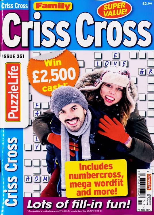 Family Criss Cross Magazine Subscription | Buy at Newsstand.co.uk ...