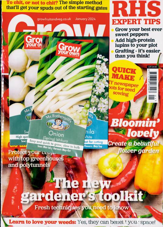 Grow Your Own Magazine Subscription | Buy at Newsstand.co.uk | Gardening