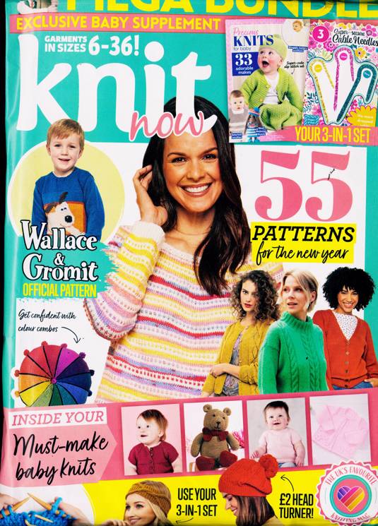Knit Now Magazine Subscription | Buy at Newsstand.co.uk | Knitting and ...