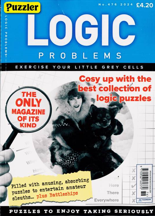 Puzzler Logic Problems Magazine Subscription | Buy at Newsstand.co.uk ...