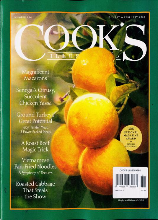 Cooks Illustrated Magazine Subscription | Buy at Newsstand.co.uk ...