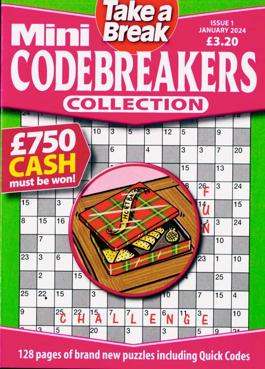 Tab Mini Codebreakers Coll Magazine Subscription | Buy at Newsstand.co.uk | Codeword