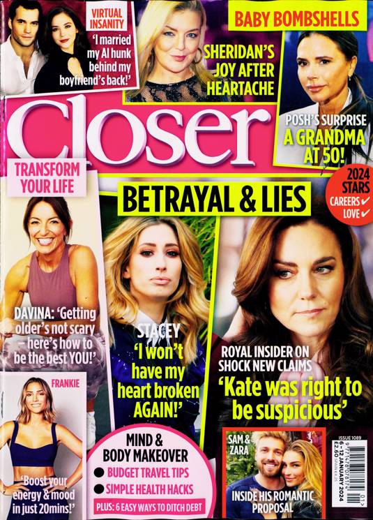 Closer Magazine Subscription | Buy at Newsstand.co.uk | Women's Weekly