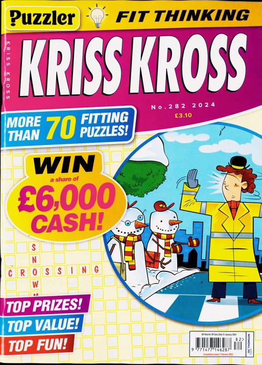Puzzler Kriss Kross Magazine Subscription | Buy at Newsstand.co.uk ...