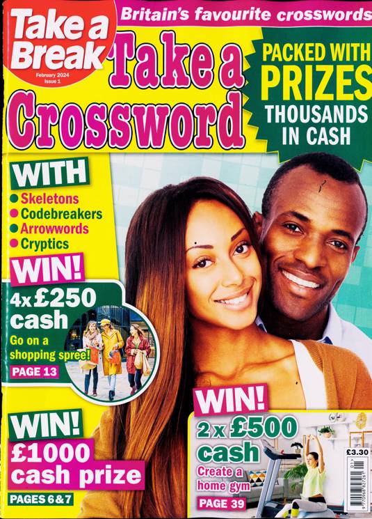 Take A Crossword Magazine Subscription | Buy at Newsstand.co.uk | Crossword