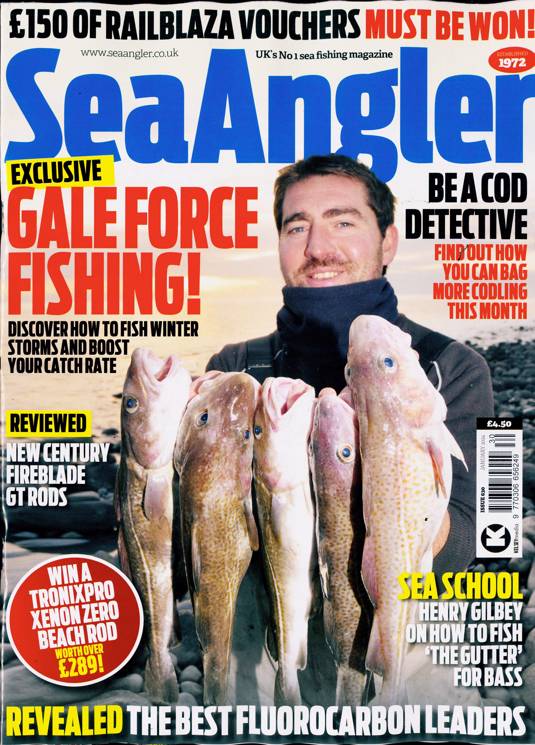 Sea Angler Magazine Subscription | Buy at Newsstand.co.uk | Sea Fishing
