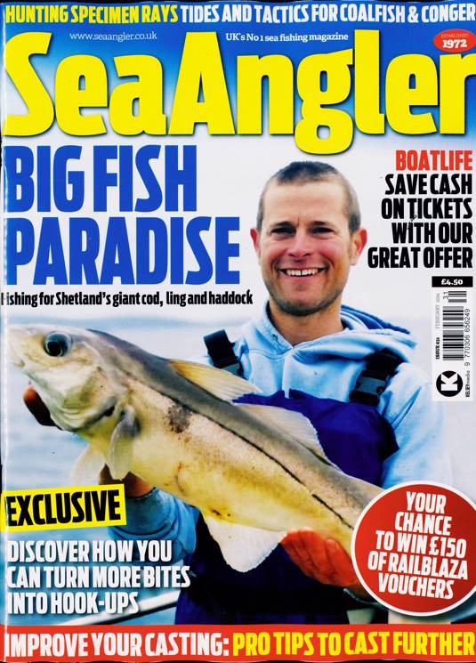 Sea Angler Magazine Subscription | Buy at Newsstand.co.uk | Sea Fishing