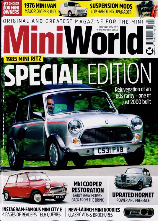 Mini World Magazine Subscription | Buy at Newsstand.co.uk | Marque Specific