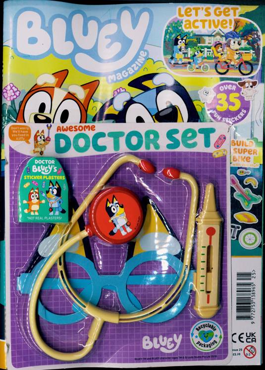 Bluey Magazine Subscription | Buy at Newsstand.co.uk | Pre School