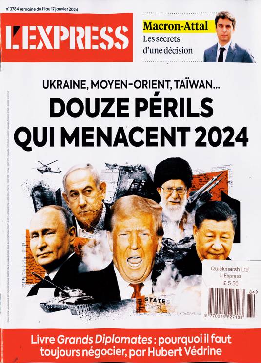 L Express Magazine Subscription | Buy at Newsstand.co.uk | French