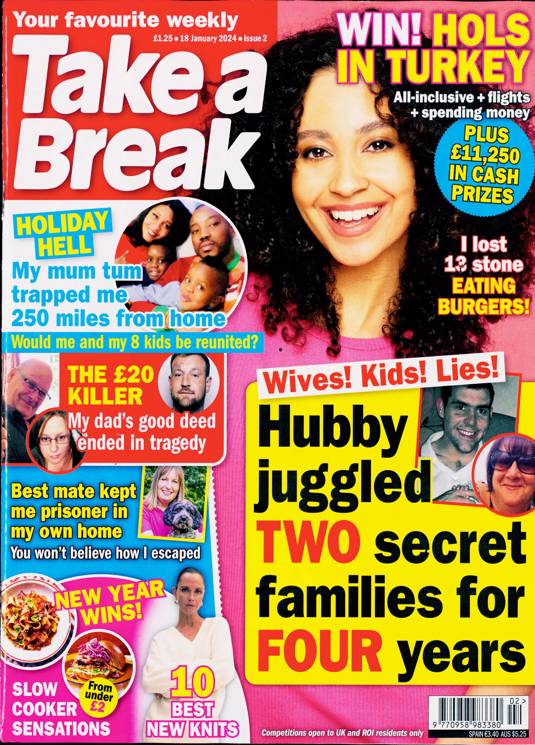 Take A Break Magazine Subscription | Buy at Newsstand.co.uk | Women's ...